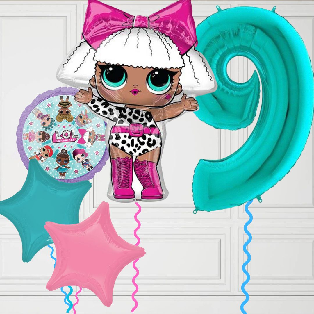 Any Age LOL Surprise Number Bundle – Berkshire Balloons