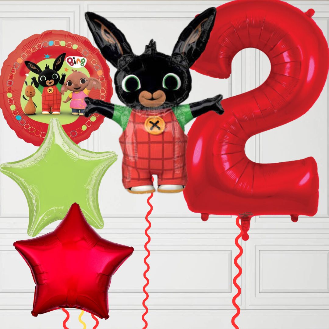 Any Age Bing Number Bundle – Berkshire Balloons